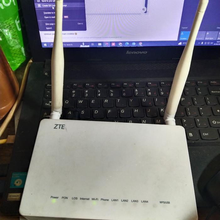 Jual Router ZTE V2. GPON ONT ZXHN F609 - Jakarta Pusat - perangkat ...