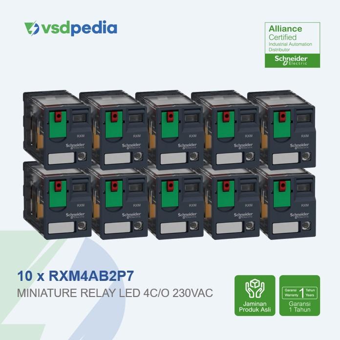 Promo Schneider MINIATURE RELAY LED 4C/O 230VAC RXM4AB2P7 x 10 Cicil 0% 3x - Jakarta Timur ...