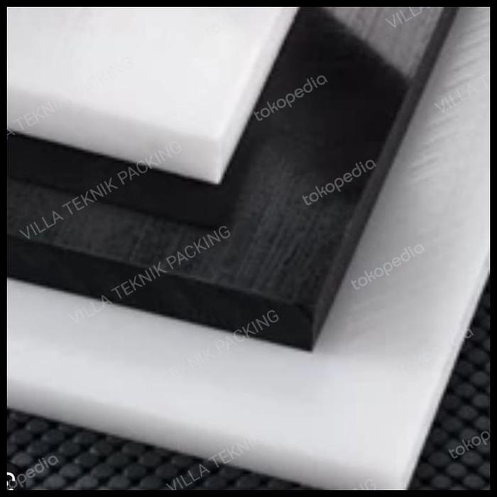 Jual Nylon Pe Sheet 20Mm X 10Cm X 40Cm / Nylon Pe Lembaran / Putih -Hitam - Jakarta Selatan ...