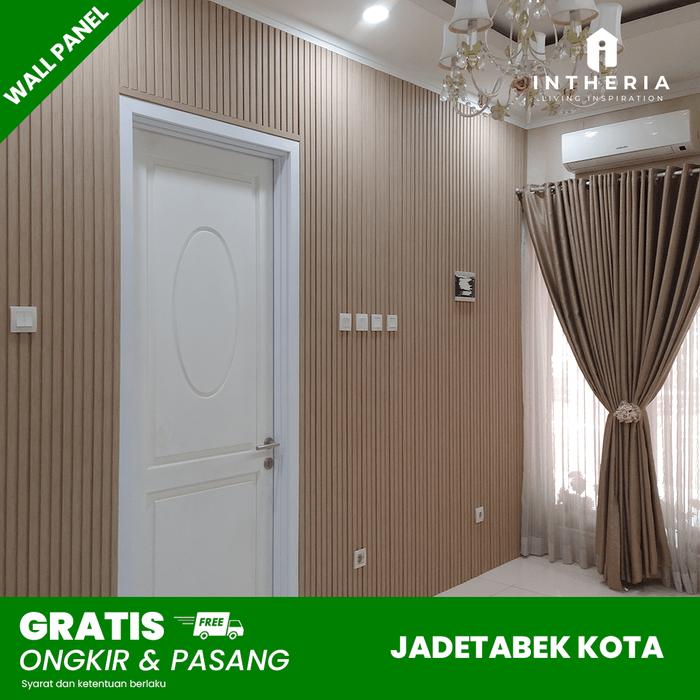 Jual Wall Panel BALIAN - A19 NATURAL BEECH WOOD Triple Bar / Dinding ...