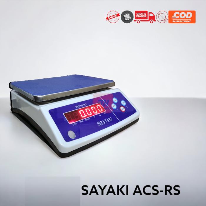 Jual Timbangan meja digital, walet SAYAKI ACS-RS kap 3Kg - 30Kg - 6kg - 15k - Jakarta Barat ...