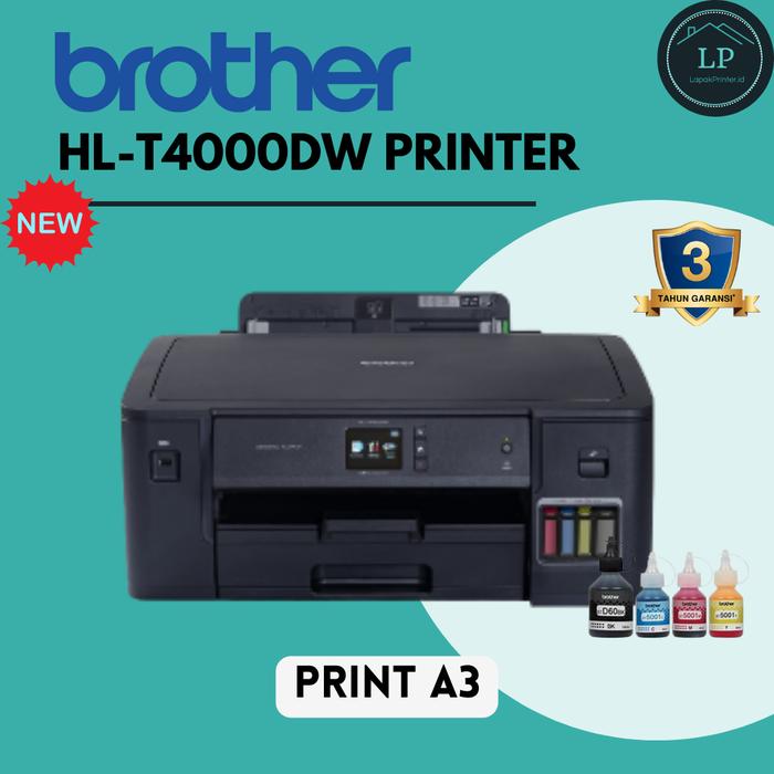 Jual Printer A3 Brother HL-T4000DW Garansi Resmi T4000-DW Duplex ...