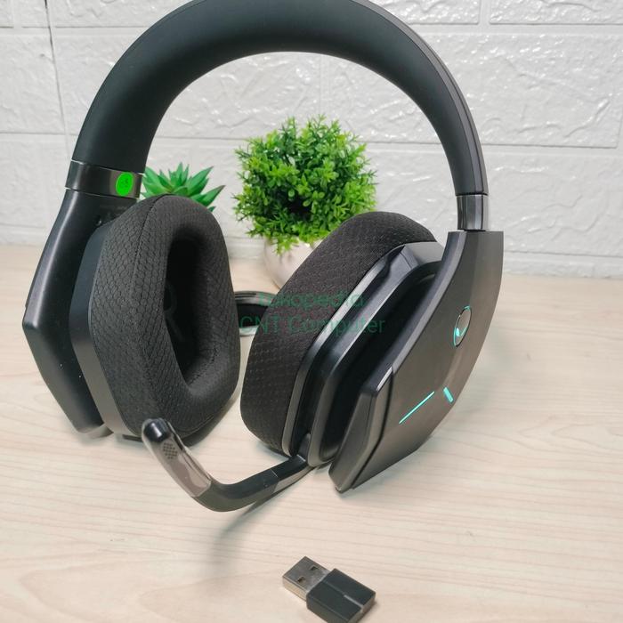 Jual Headset Gaming Wireless Alienware AW988 Second Like New - Kab ...
