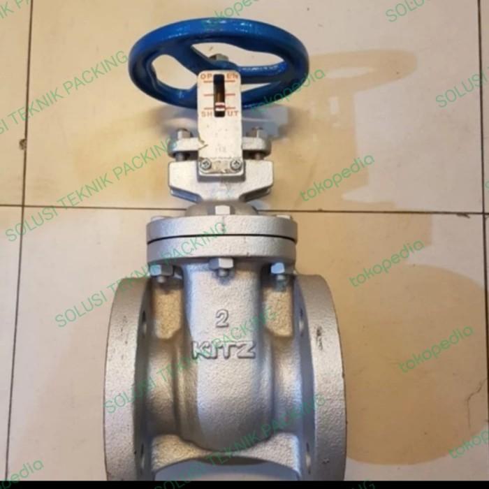 Jual Gate Valve Kitz Cast iron Flange Jis 10k Ukuran 4" inch / DN100 - Jakarta Barat - SOLUSI ...