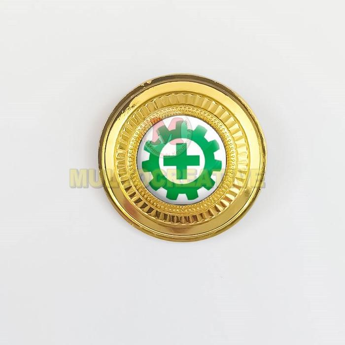 Jual Pin K3 Pin Bros Logo K3 Model Premium - Gerigi Gold, Peniti - Kab ...