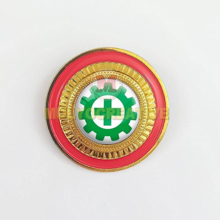 Jual Pin K3 Pin Bros Logo K3 Model Premium - Gerigi Merah, Magnet - Kab ...