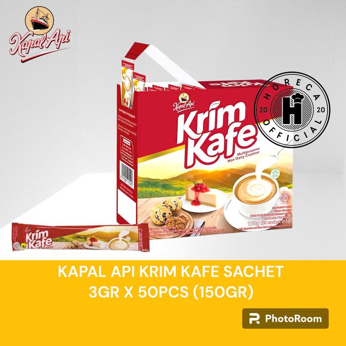 Jual CREAMER KRIM KAFE KAPAL API SACHET 3GRX50PCS(150PCS) - Kota ...