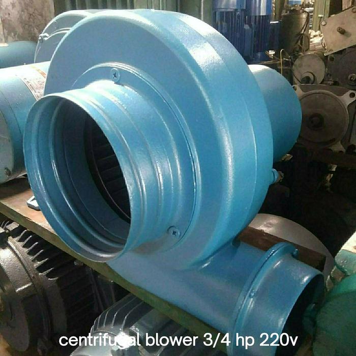 Jual centrifugal blower 3/4 hp 3 phase blower hisap body cor blower ...