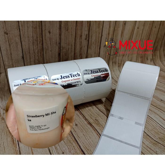 Jual STICKER BARCODE THERMAL LABEL 4X3cm 40X30mm 4x3 1000pcs - Kota ...