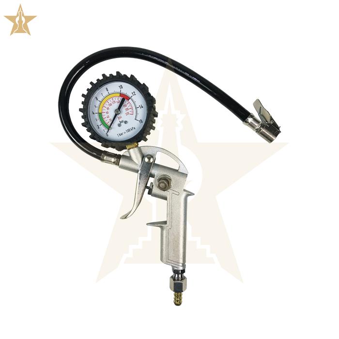 Jual Tire Inflator Pressure Gauge Alat Ukur Isi Pompa Angin Ban ...