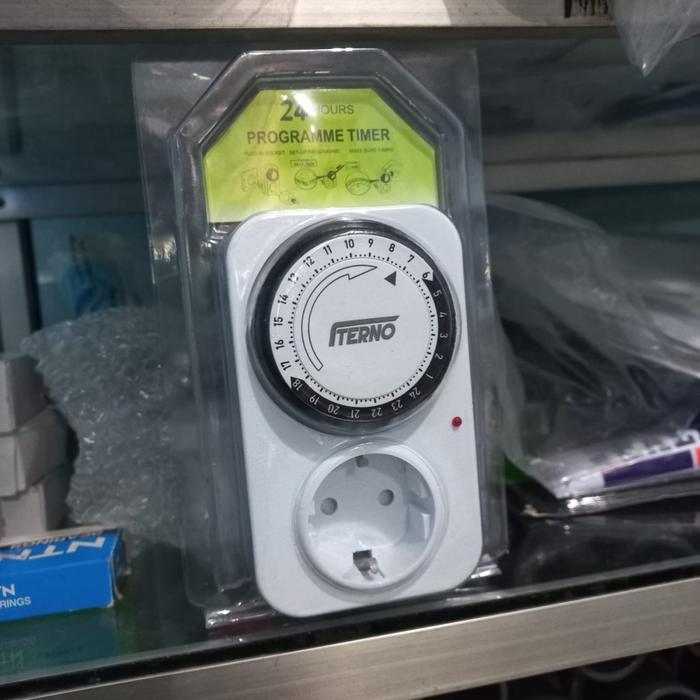 Jual Timer Pompa Kolam Atau Lampu Kolam Renang Timer Model Colok 24 Jam ...