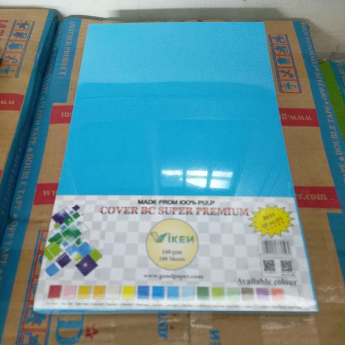 Jual Kertas Karton Cover Buffalo Viken 150gr Folio (100 pcs) - 09 Biru ...