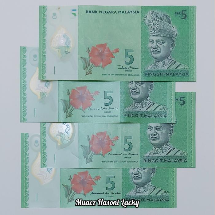 Jual Koleksi Malaysia Ringgit Pecahan 5 Ringgit Polymer - Kota Depok ...
