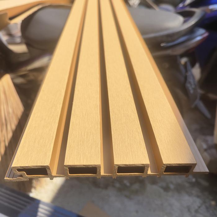Jual Wallpanel Outdoor Pvc panel dinding luar - Kuning mas, Wpc outdor ...