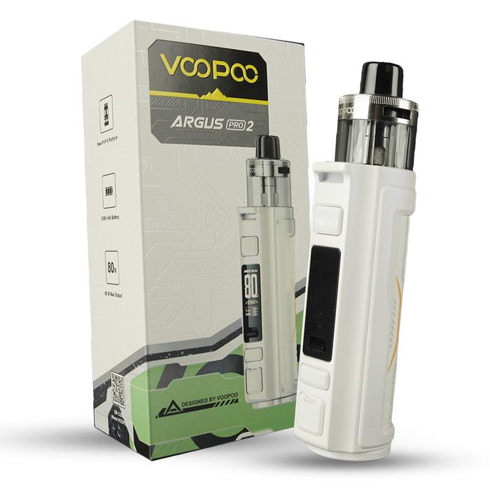 Jual Voopoo Argus Pro 2 Pearl White 80W 3000mAh Pod Mod Kit by Vopoo ...
