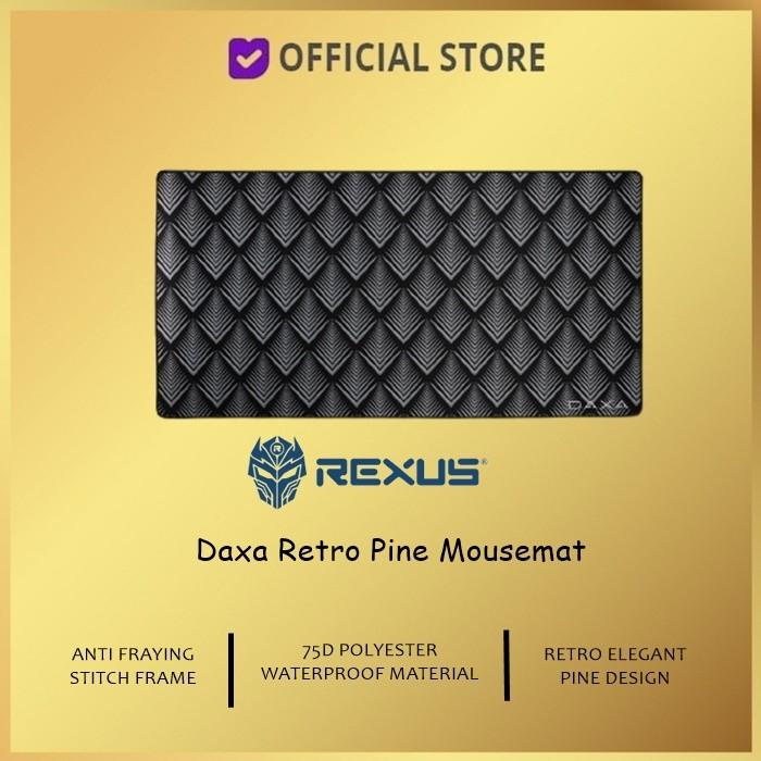 Promo Rexus Mousepad Gaming Daxa Retro Mousemat Extended Cloth Mouse ...