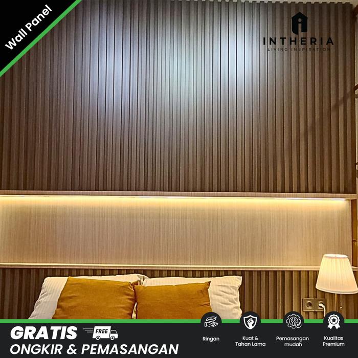 Jual Wall Panel BALIAN Tipe E Fluted Rectangle Triple Bar - Timberwolf ...
