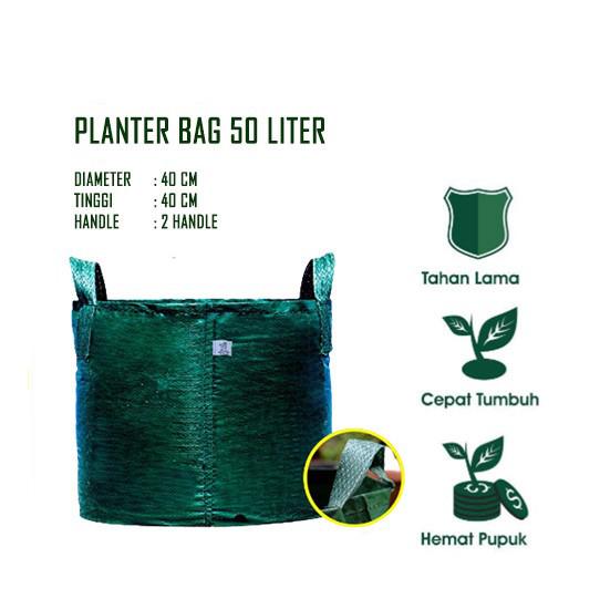 Jual Planter Bag Pot Tanaman Planterbag 75 100 150 200 Liter Taman ...