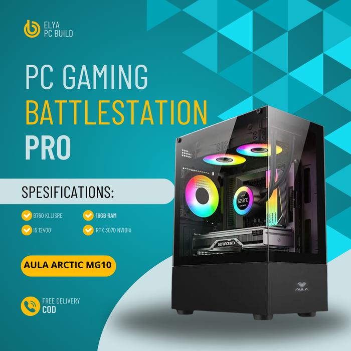 Jual PC Gaming PRO Macro ATX I5 3070 AI RTX INTEL 5 16GB 1TB SSD HDD M-ATX - Kota Depok - Elya ...