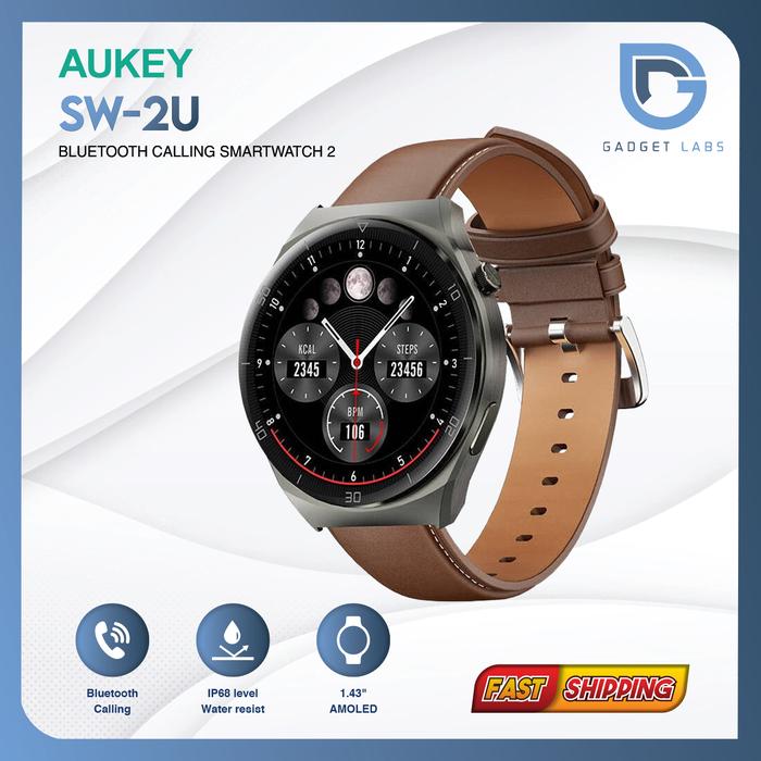 Promo Aukey Smartwatch 2 Ultra Aukey SW-2U Bluetooth Call 10+ Workout ...