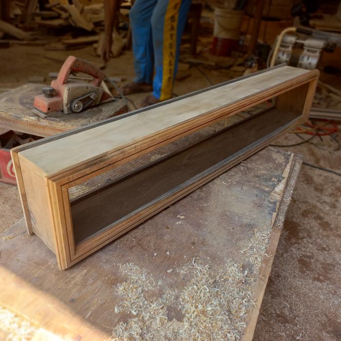 Jual Roster Kayu Jati 120cm, Angin Angin Jendela, Pintu Minimalis ...