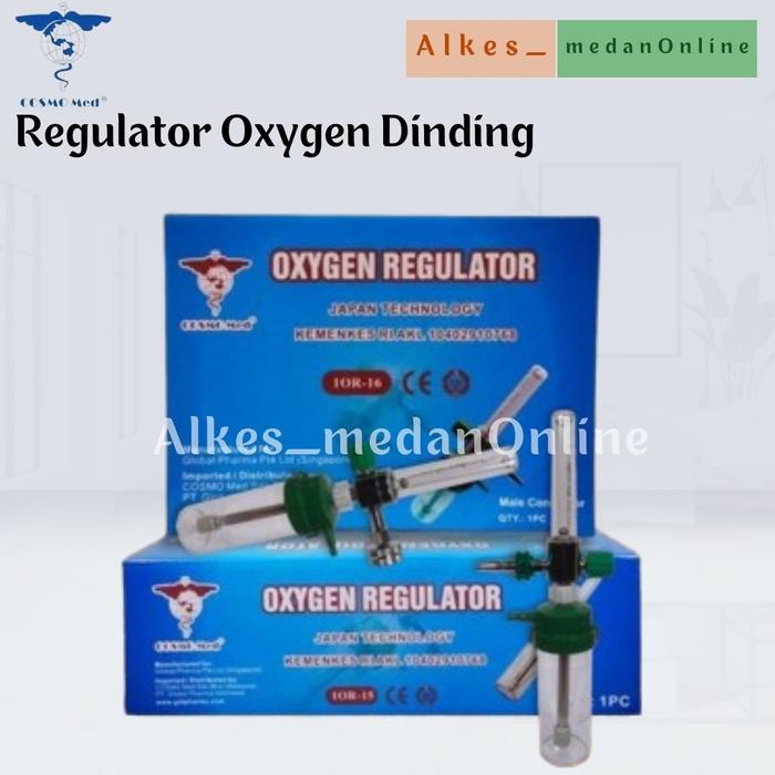 Jual Flowmeter Oxygen Wall Male Connector C&U / Regulator Oksigen ...