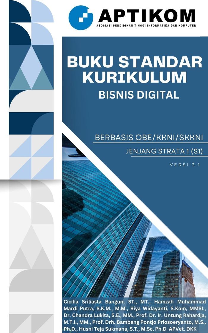 Jual Buku Standar Kurikulum Bisnis Digital Berbasis OBE/KKNI/SKKNI ...