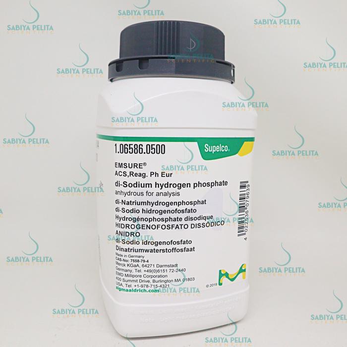 Jual Na2HPO4/ di-Sodium hydrogen phosphate anhydrous MERCK 1.06586.0500 ...