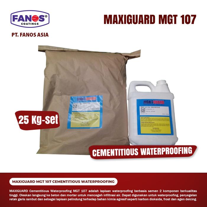 Jual MAXIGUARD Cementitious Waterproofing MGT 107 (25 Kg-Set) - Kota ...