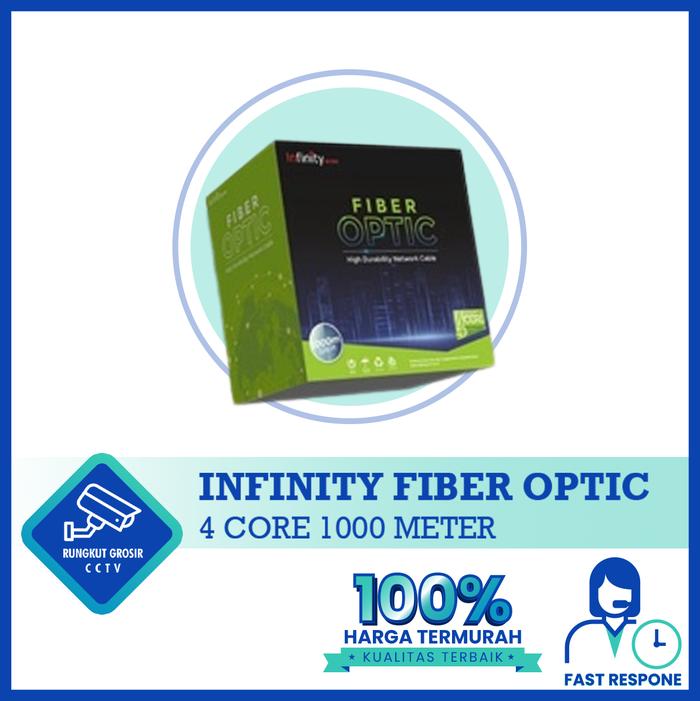 Jual Kabel FO Infinity Fiber Optic 4 Core Panjang 1000 Meter - Kota ...