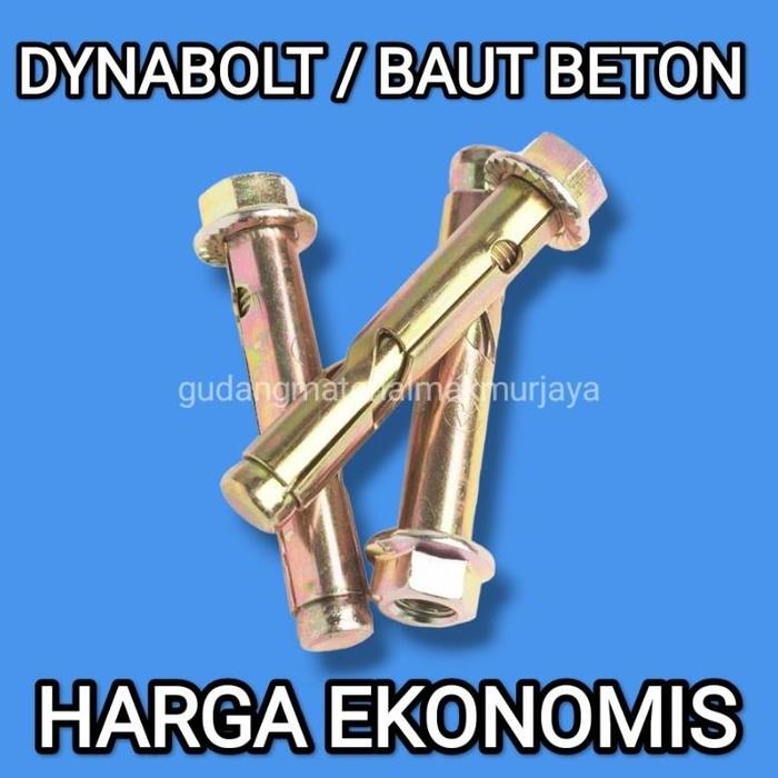 Jual Baut Beton Dinabolt 10x50 Dynabolt Expansion Bolt Anchor Bolt ...