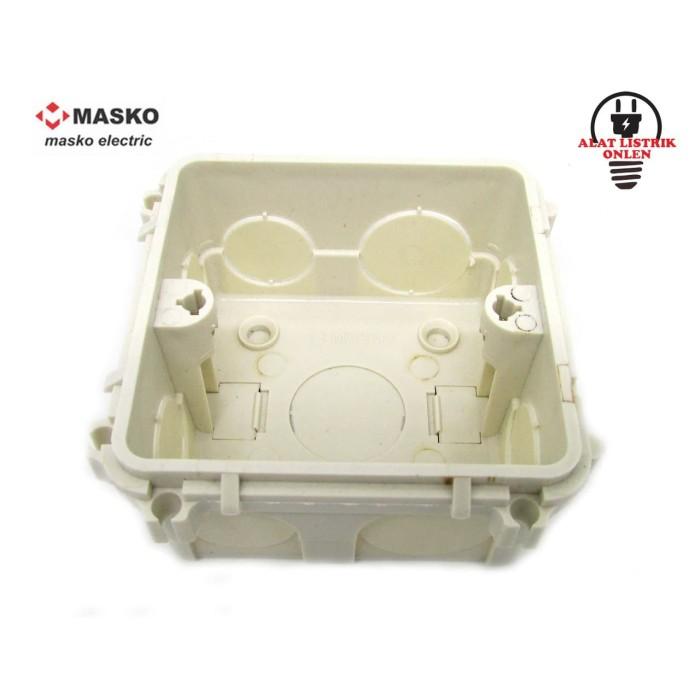 Jual MASKO Inbowdus IB/ Inbodus/ Inbow Dus/ Kotak Saklar Segi Cream ...