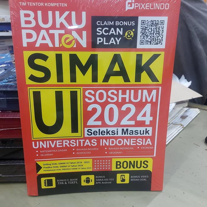 Jual Simak UI Soshum 2024 Universitas Indonesia - Jakarta Pusat - pesan buku | Tokopedia