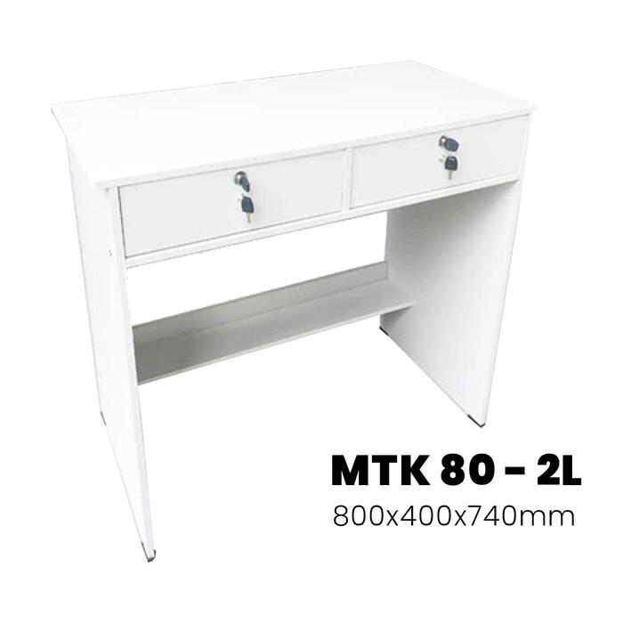 Jual meja staff dan meja kantor berkualitas - MTK80 2L WHITE, Ambil di ...