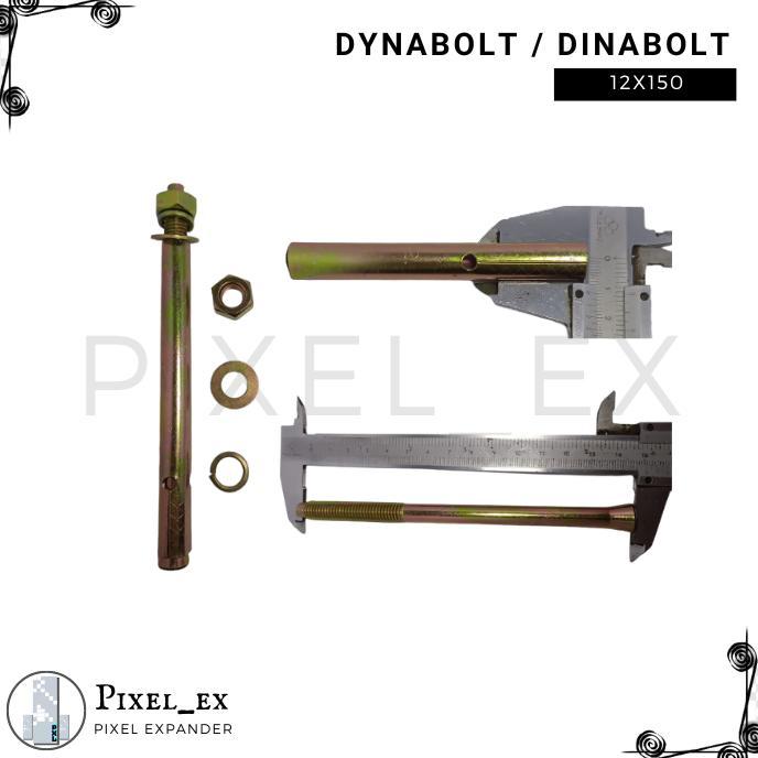 Jual Dinabolt Dynabolt M12 12x80 s/d 12x150 Expander - 12x120 - Kota ...