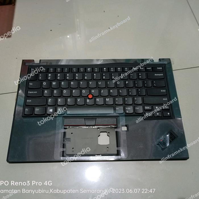 Jual FRAME keyboard Lenovo ThinkPad X1 Carbon 7th 100% ORIGINAL NORMAL ...