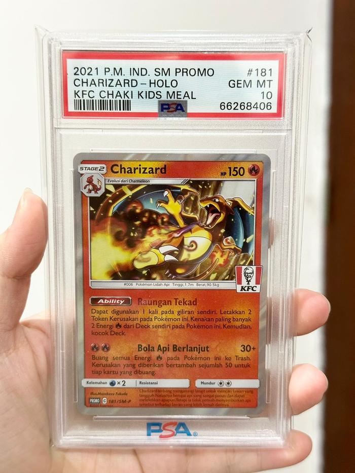 Jual Kartu Pokemon Indonesia - Promo KFC Charizard PSA 10 - Jakarta Utara - alvetradingcard ...