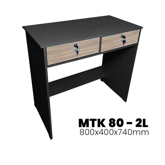 Jual meja staff dan meja kantor berkualitas - MTK80 2L WALNUT, Kargo ...