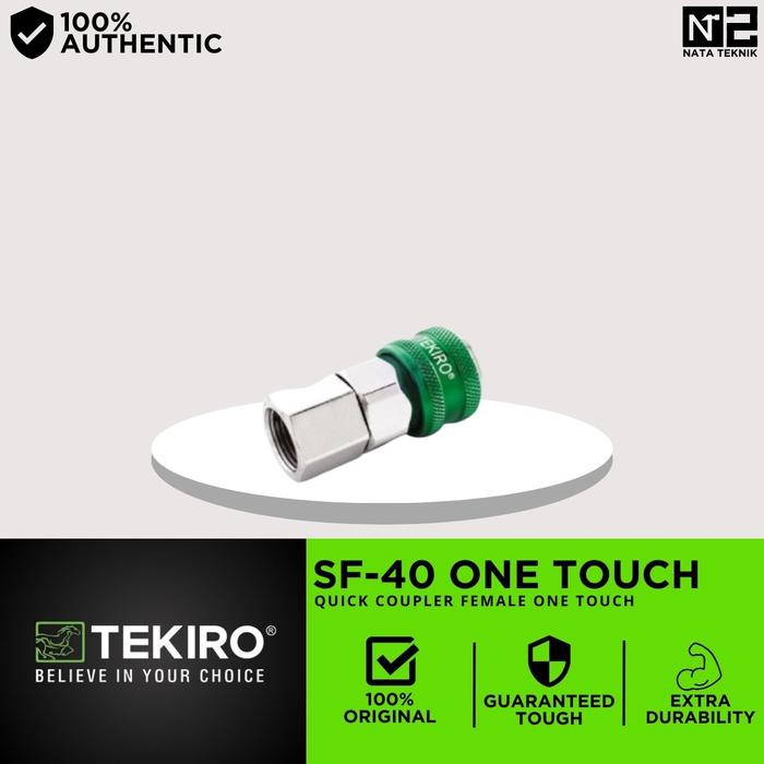 Jual Quick Coupler SF 40 One Touch TEKIRO Kopler SF40 ONE TOUCH TEKIRO - Kota Denpasar - nata ...