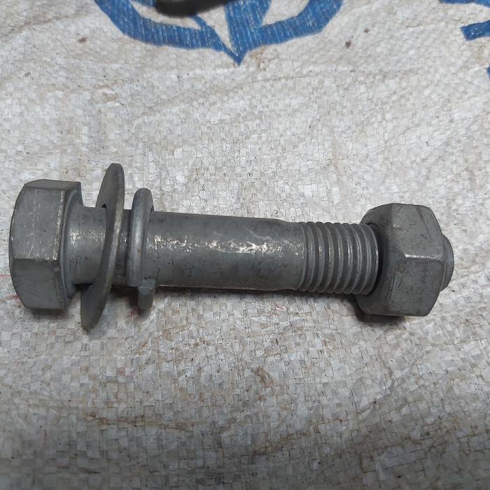 Jual Baut Baja 8.8 M20x100 HDG + Ring Plat Ring Per M20x100 Hotdip ...