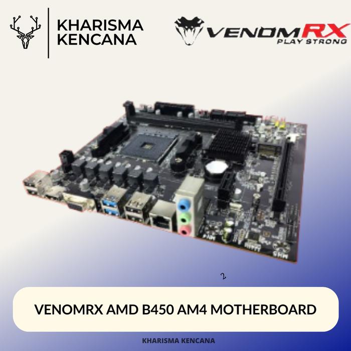 Jual VENOMRX AMD B450 AM4 MOTHERBOARD - Kota Malang - kharismakencana | Tokopedia
