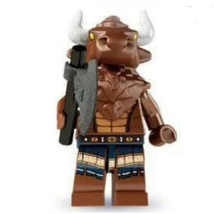 Jual Lego Minifigure Minifigures Minotaur Seri Series 6 Original ...
