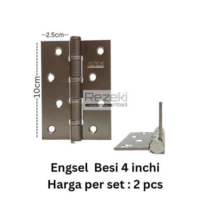 Jual Engsel Pintu Tebal Stainless Chrome 3" 4" 5" - Engsel Jendela ...