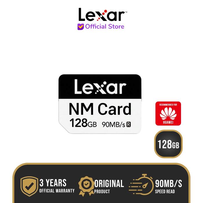 NM Card 128GB ナノメモリーカード nCARD for Huawei レキサー R:90MB s W:70MB s 海外リテール ...