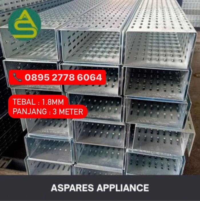 Jual KABEL TRAY TIPE U CABLE TRAY TYPE U 800x100x3000mm 1.8mm ELECTRO ...
