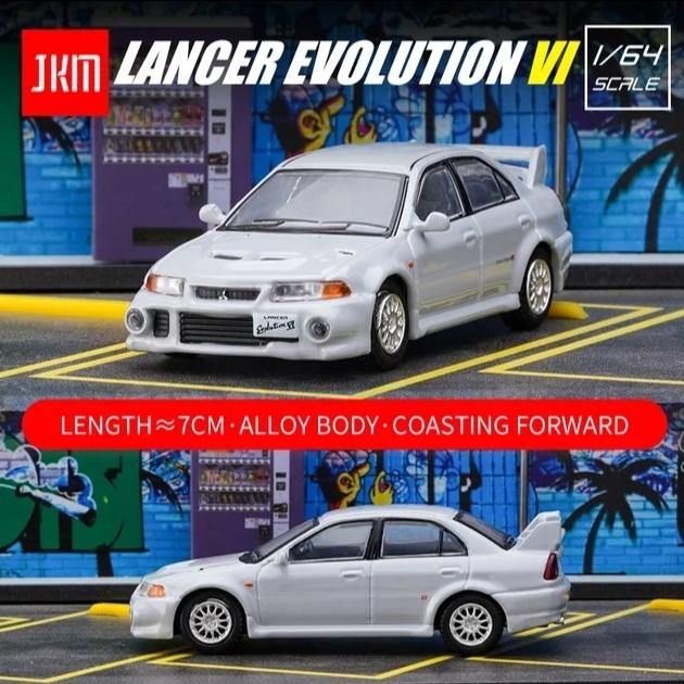 Promo JKM MINI SCALE diecast 1/64 Mitsubishi Lancer Evolution VI EVO 6 ...