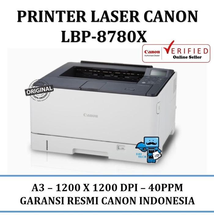 Jual Printer Canon A3 Laser Mono LBP 8780X Duplex Original - Garansi ...