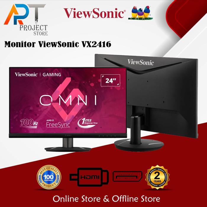 Jual MONITOR LED VIEWSONIC VX2416 24" IPS 1080p 100Hz 1ms HDMI DP ...