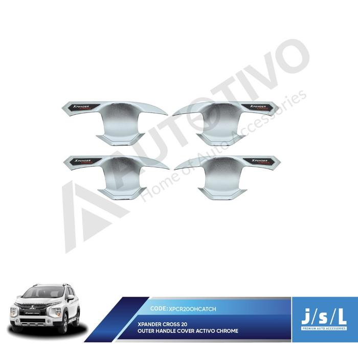 Promo Xpander Cross 2020 Outer Handle Cover Activo Chrome JSL Mangkok Pintu - Jakarta Utara ...