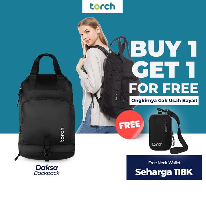 Promo Torch Daksa 2 in 1 Tote bag Backpack Tas Ransel Laptop up to 16 ...